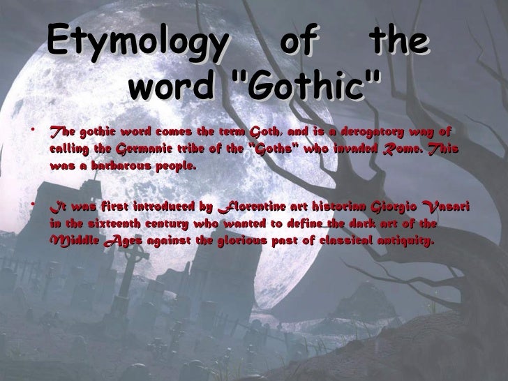 Gothic Culture