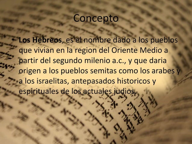 Cultura Hebrea | PPTX