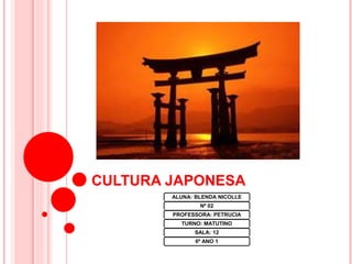 Cultura japonesa | PPTX
