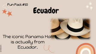 Fun Facts El Mundo Hispaníco | PPTX