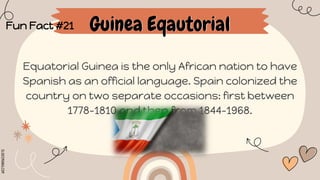 Fun Facts El Mundo Hispaníco | PPTX