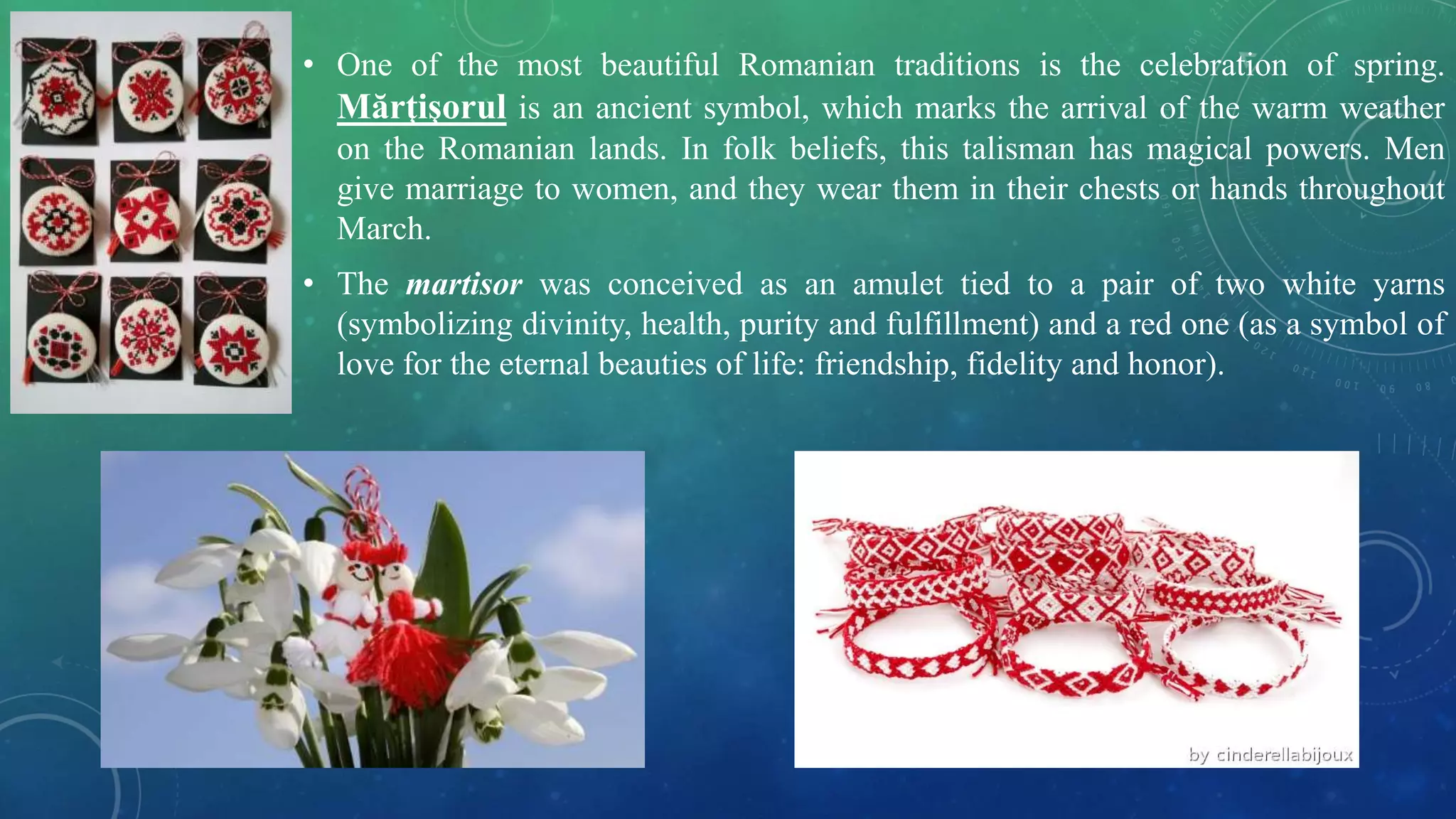 PPT about Romanian Traditions | PPTX
