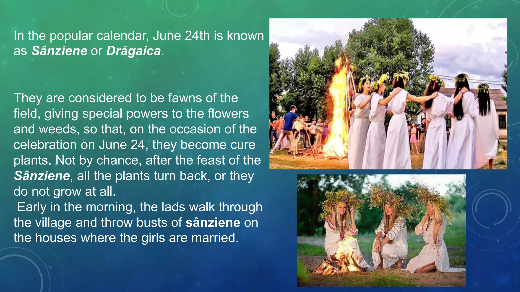 PPT about Romanian Traditions | PPTX