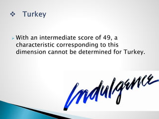 Cultural dimensions in-turkey | PPTX