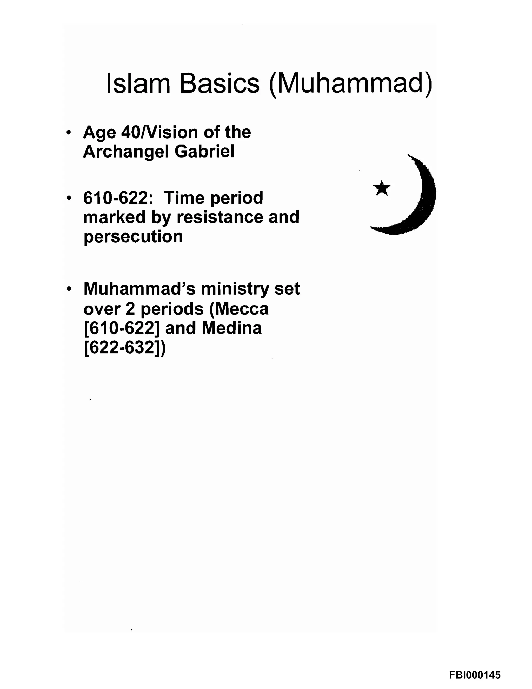 FBI islam training manual | PDF