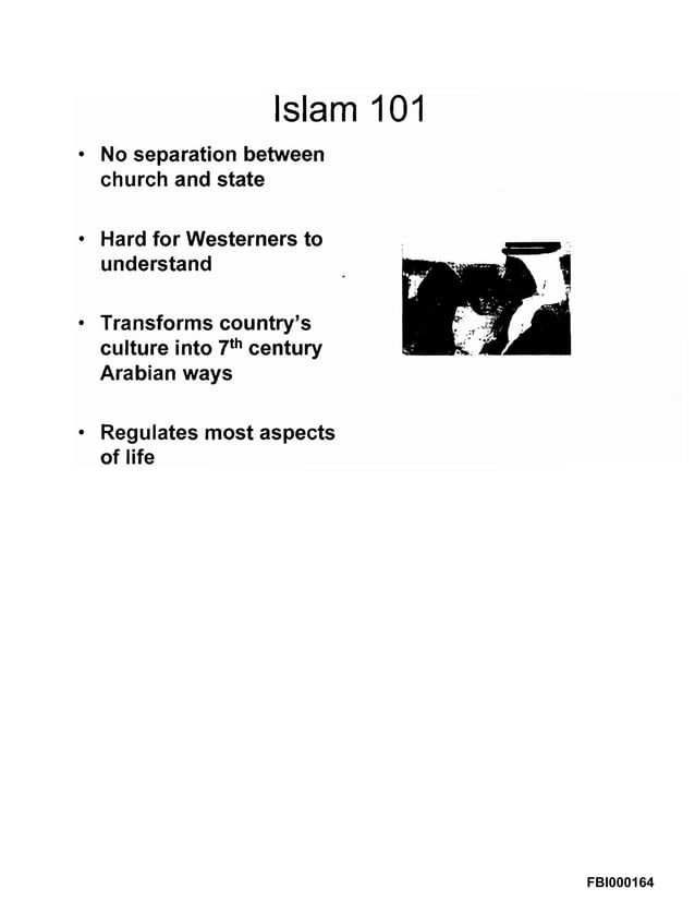 FBI islam training manual | PDF