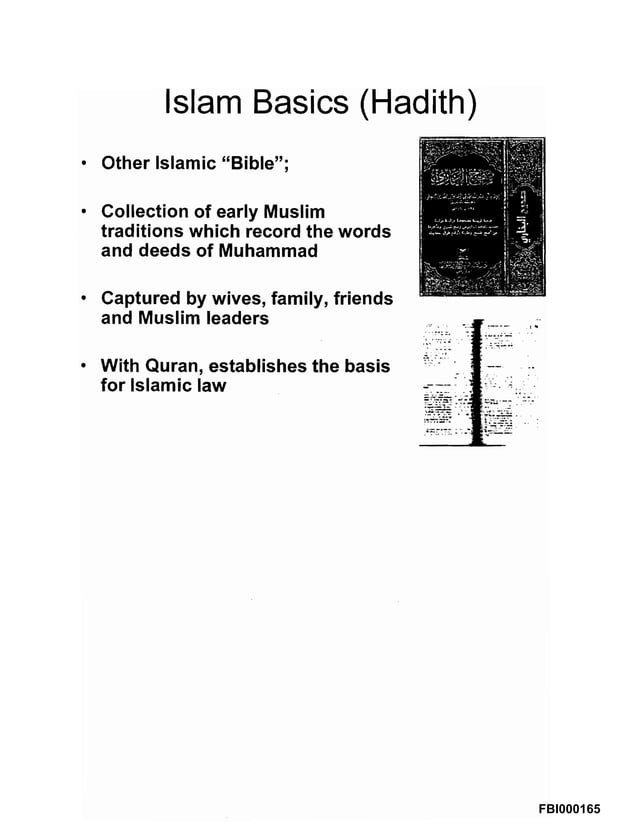 FBI islam training manual | PDF