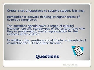 Cultural Project Description | PPT