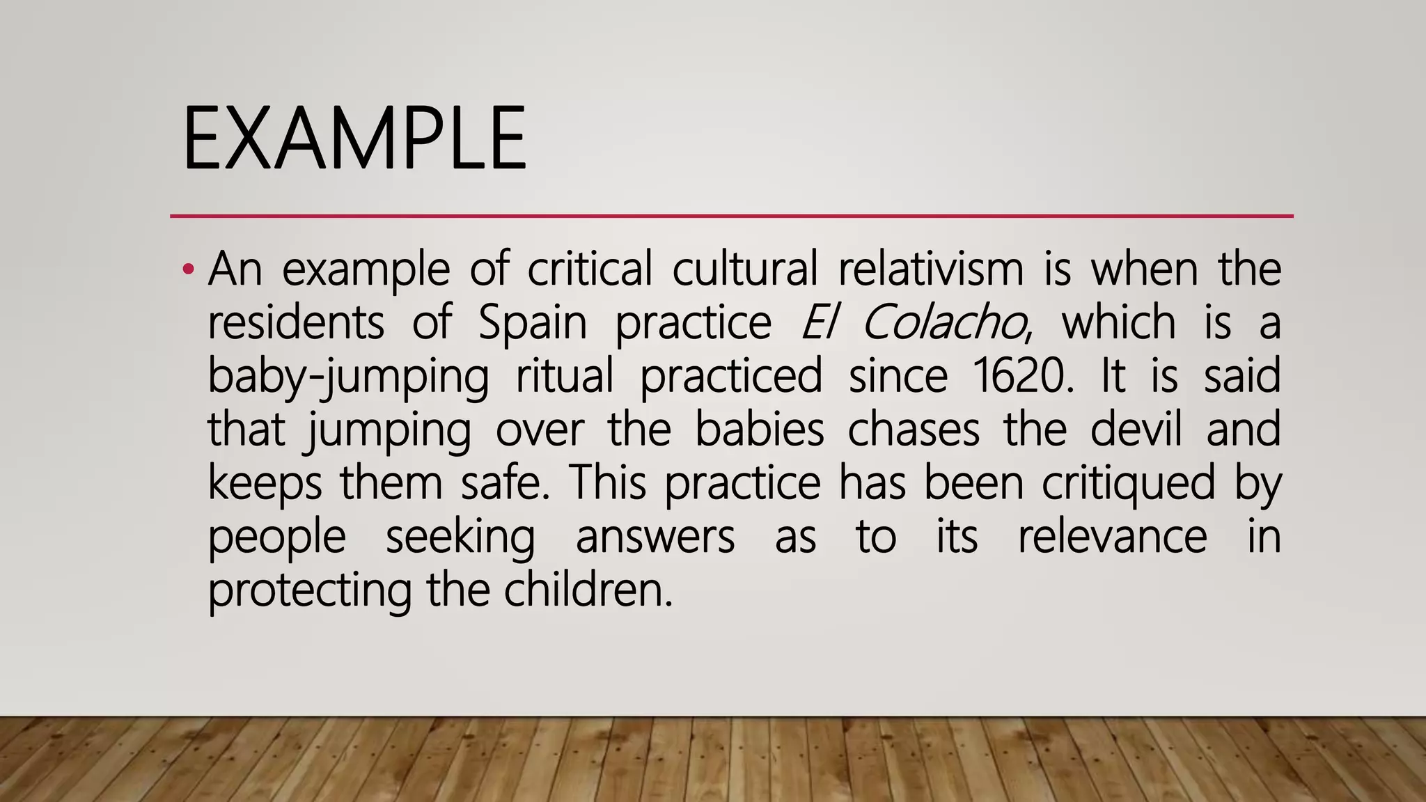 cultural-relativism and ethnocentrism | PPTX