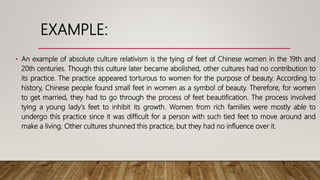 cultural-relativism and ethnocentrism | PPT