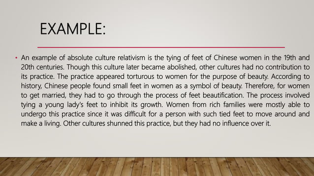 cultural-relativism and ethnocentrism | PPT