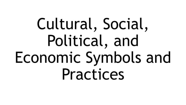 Cultural-Social-Political-and-Economic-symbols.pptx | Religion ...