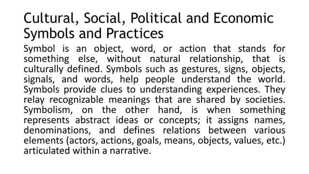 Cultural-Social-Political-and-Economic-symbols.pptx | Religion ...