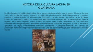 Cultura ladina | PPT