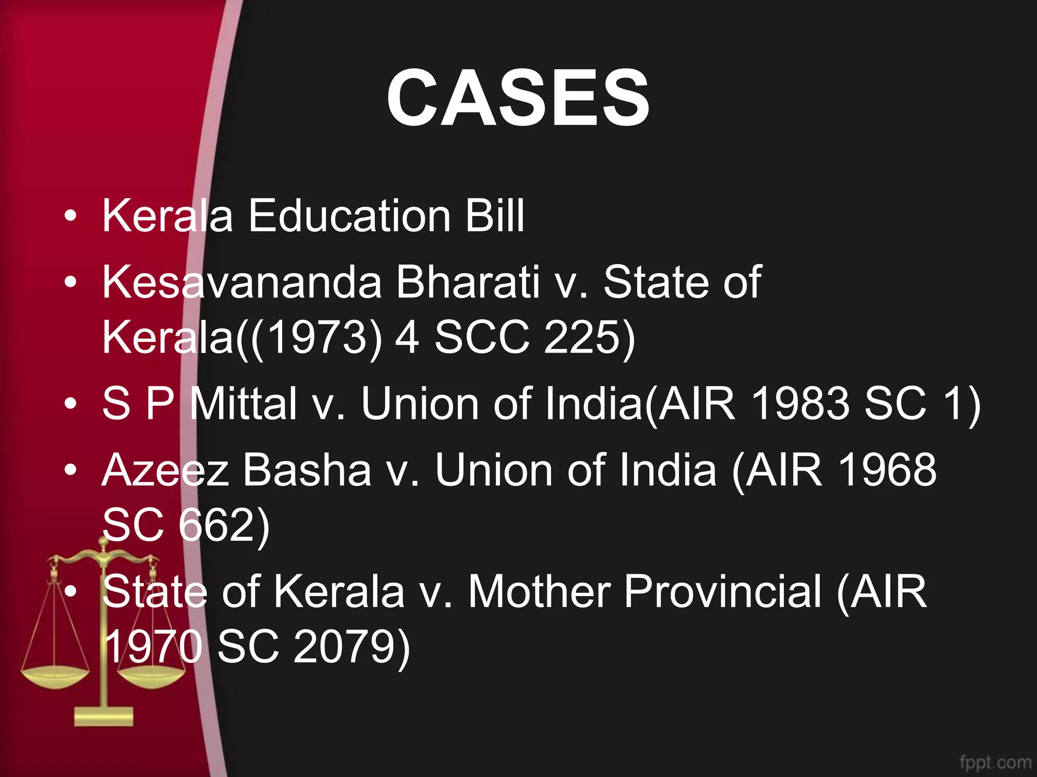 Cultural and educational right. | PPTX