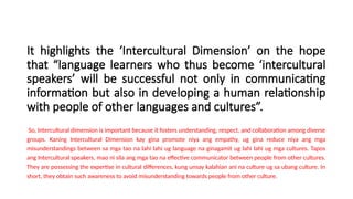 CULTURAL AND INTERCULTURAL AWARENESS AND SENSITIVITY IN COMMUNICATION.pptx