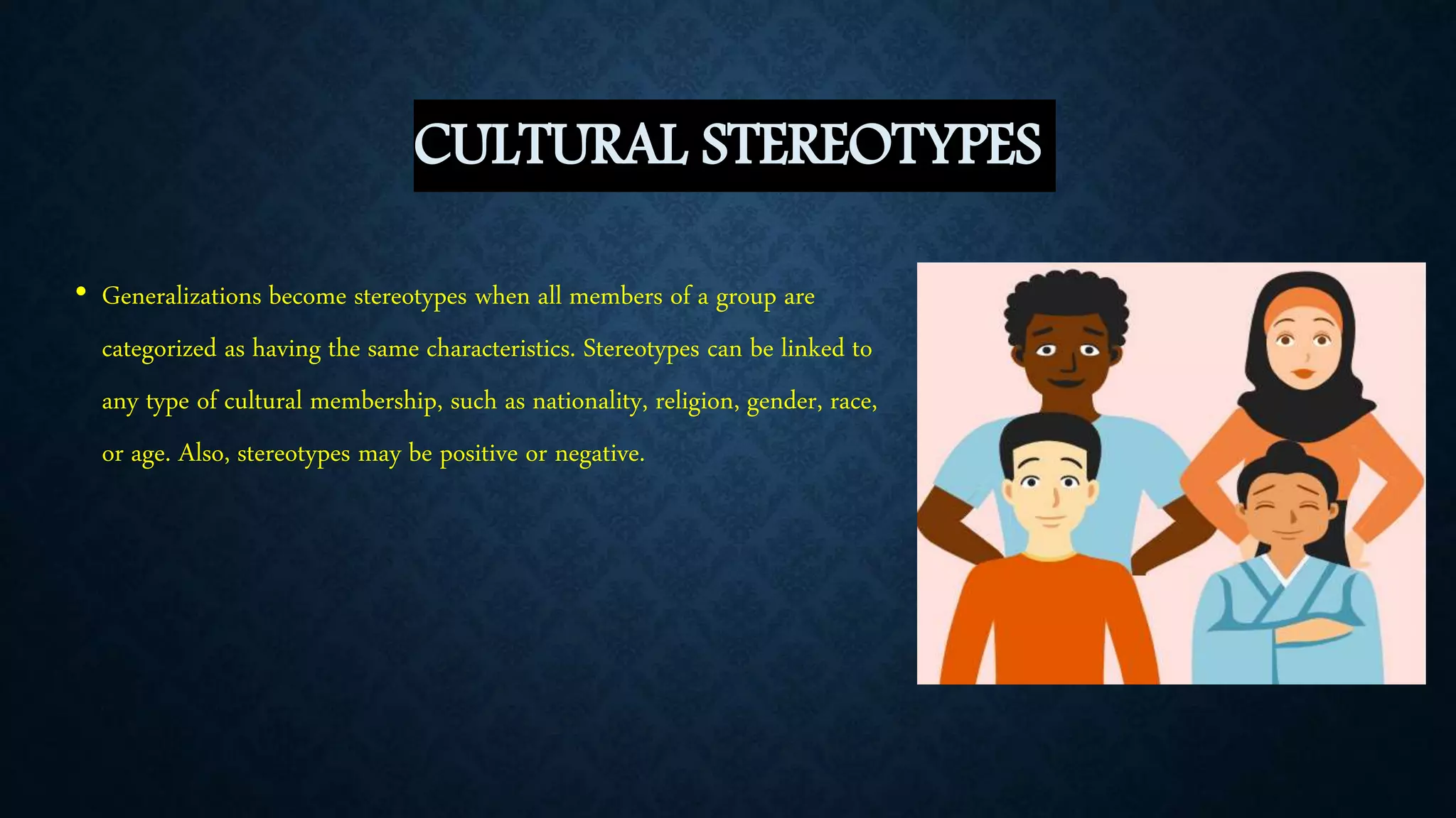 Cultural and religious stereotypes | PPT