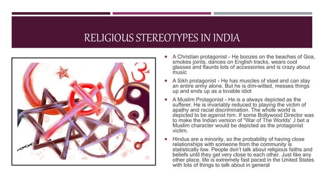 Cultural and religious stereotypes | PPT