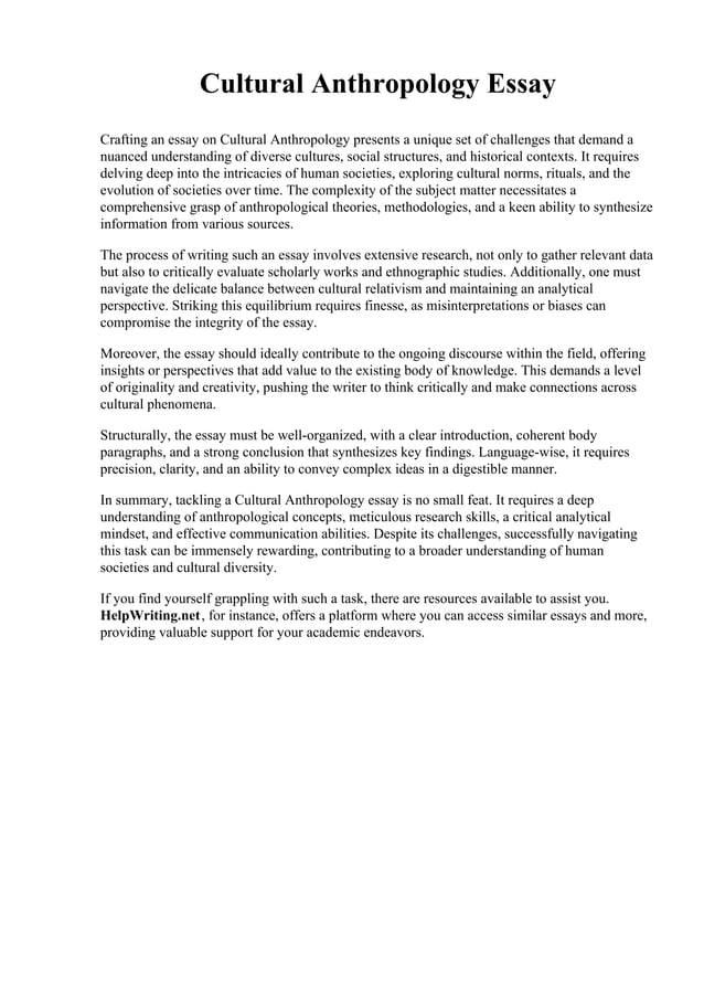 Cultural Anthropology Essay.pdf