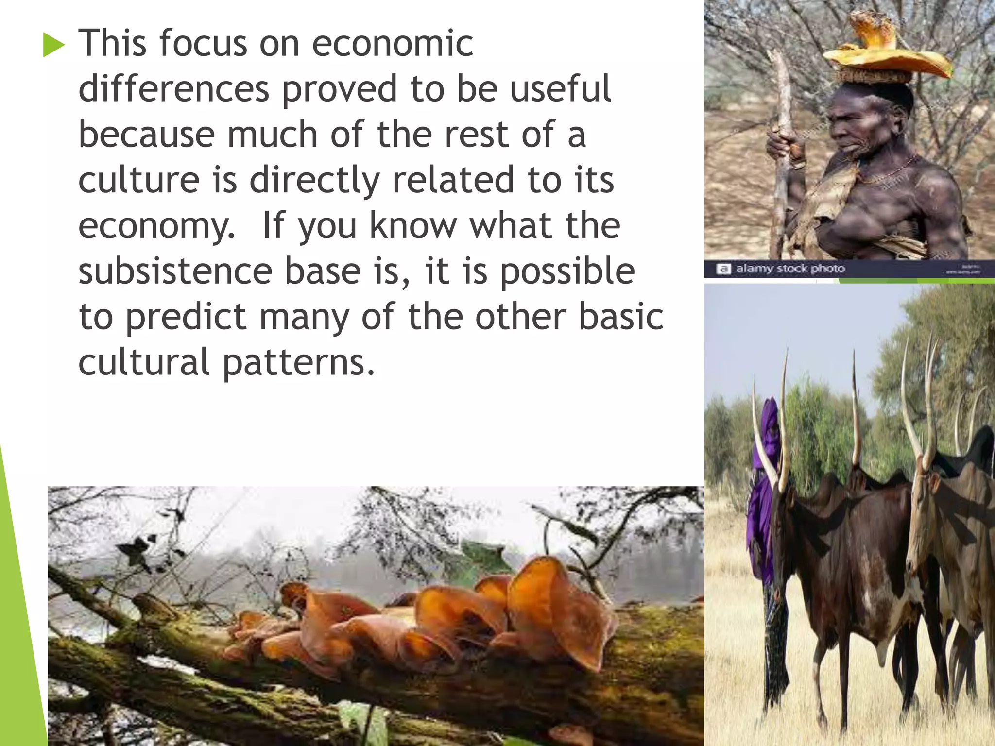 Cultural anthropology subsistence | PPTX