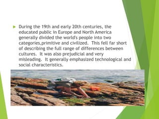 Cultural anthropology subsistence | PPTX | Agriculture | Industries