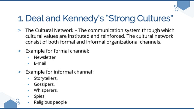 Cultural approaches in organizational approaches | PPT