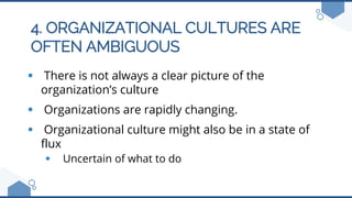 Cultural approaches in organizational approaches | PPTX