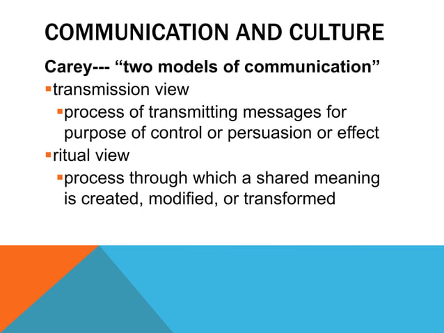 Cultural approach to communication | PPTX