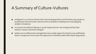 Cultural appropriation | PPTX