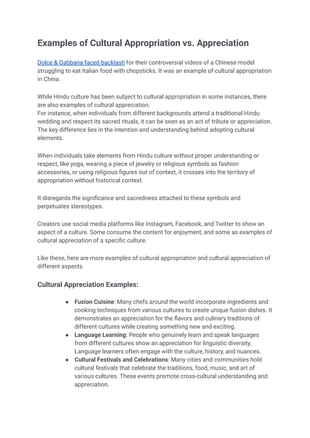 Cultural Appropriation vs. Appreciation_ A Breakdown.pdf | Style & Fashion