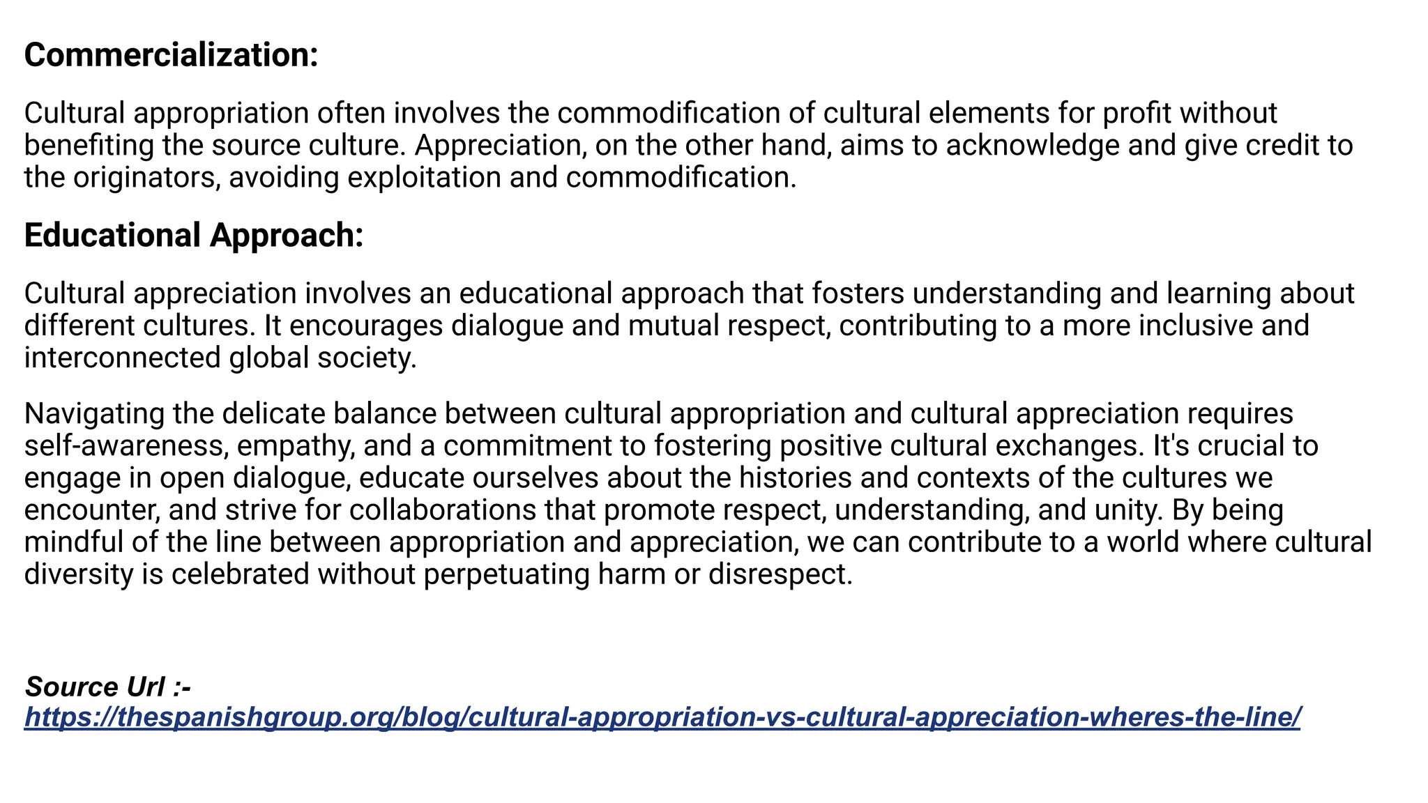Cultural Appropriation vs. Cultural Appreciation: Where’s the Line? | PDF