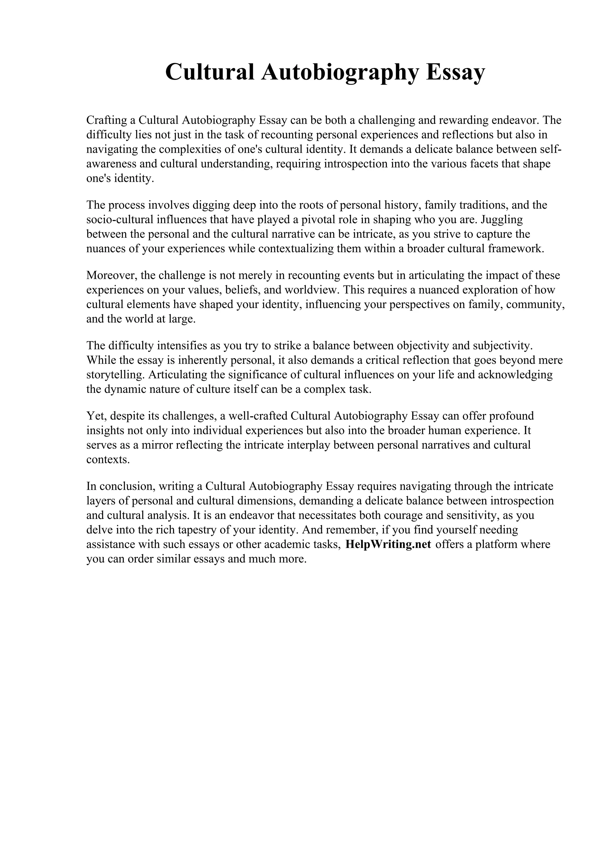 Cultural Autobiography Essay.pdf