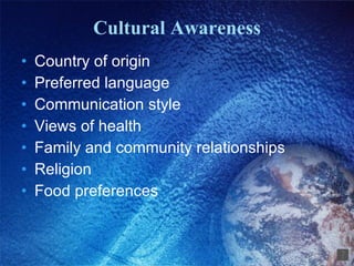 Cultural Awareness | PPT