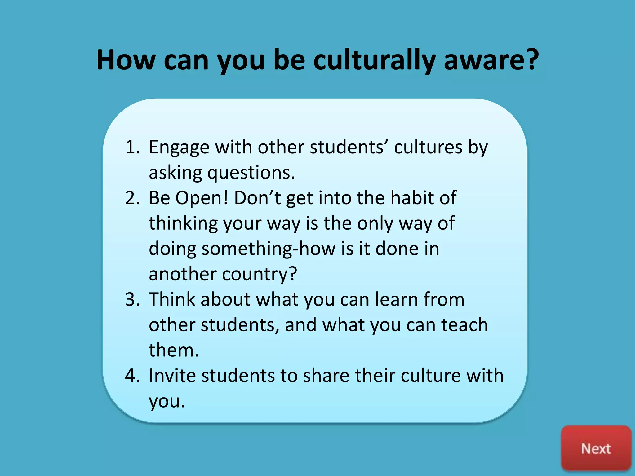 Cultural awareness | PPTX