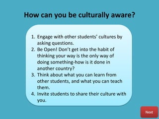 Cultural awareness | PPTX