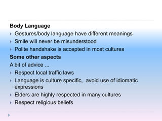 Cultural awareness.. | PPTX