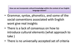 Cultural awareness | PPTX