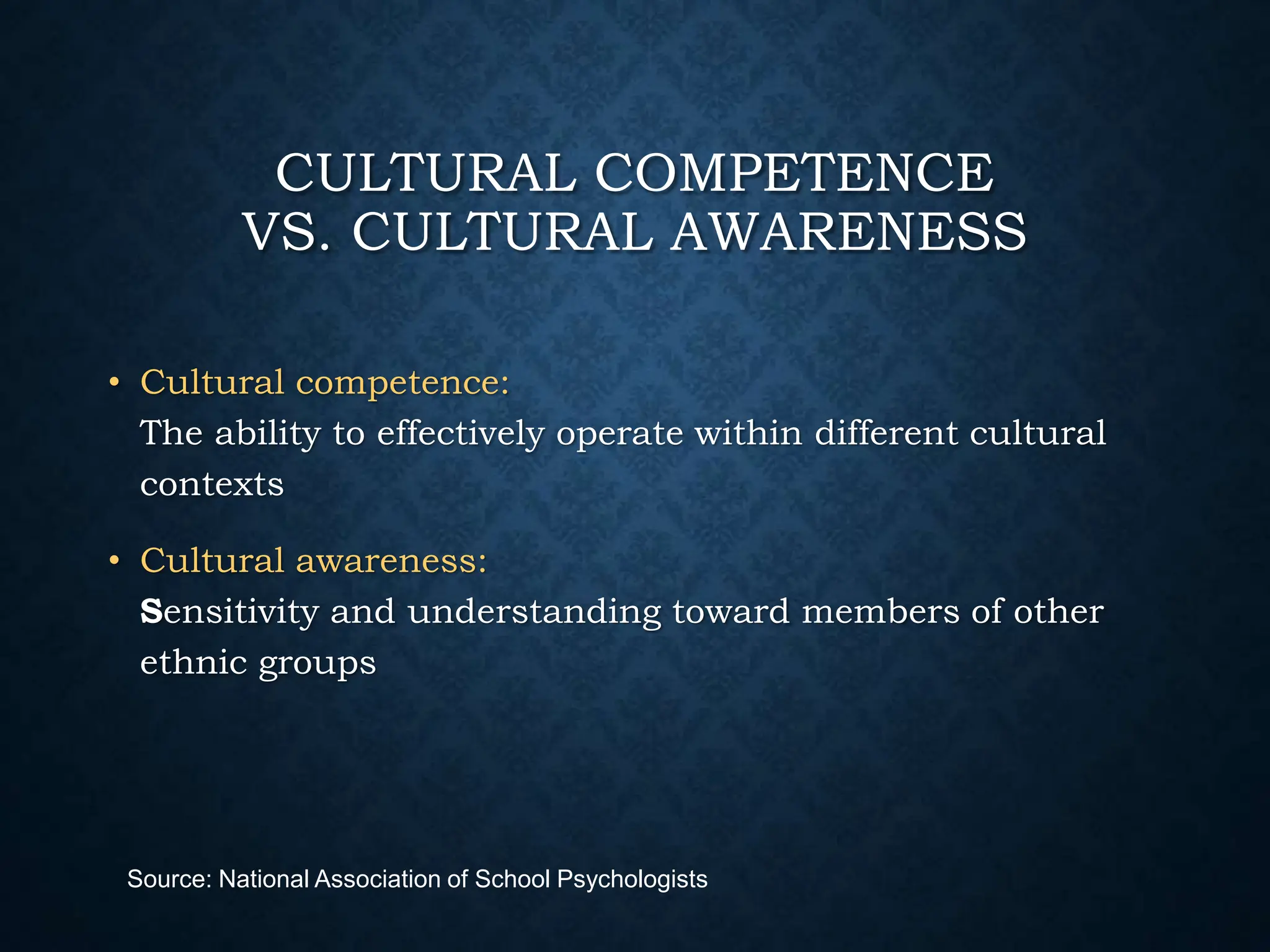 Cultural Awareness and Sensitivity : overall | PDF
