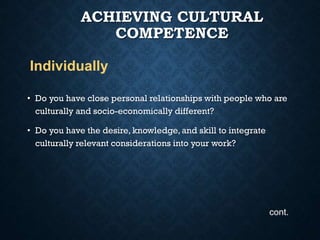 Cultural Awareness and Sensitivity : overall | PDF
