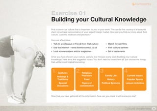 Cultural Awareness: Self-Study Guide to Cross-Cultural Communication ...