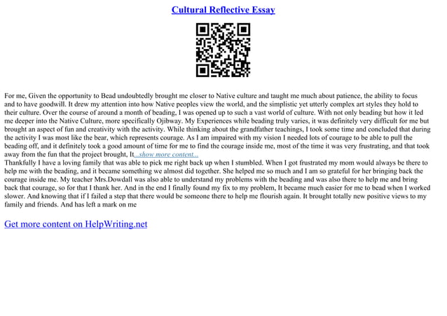 Cultural Background Paper | PPT