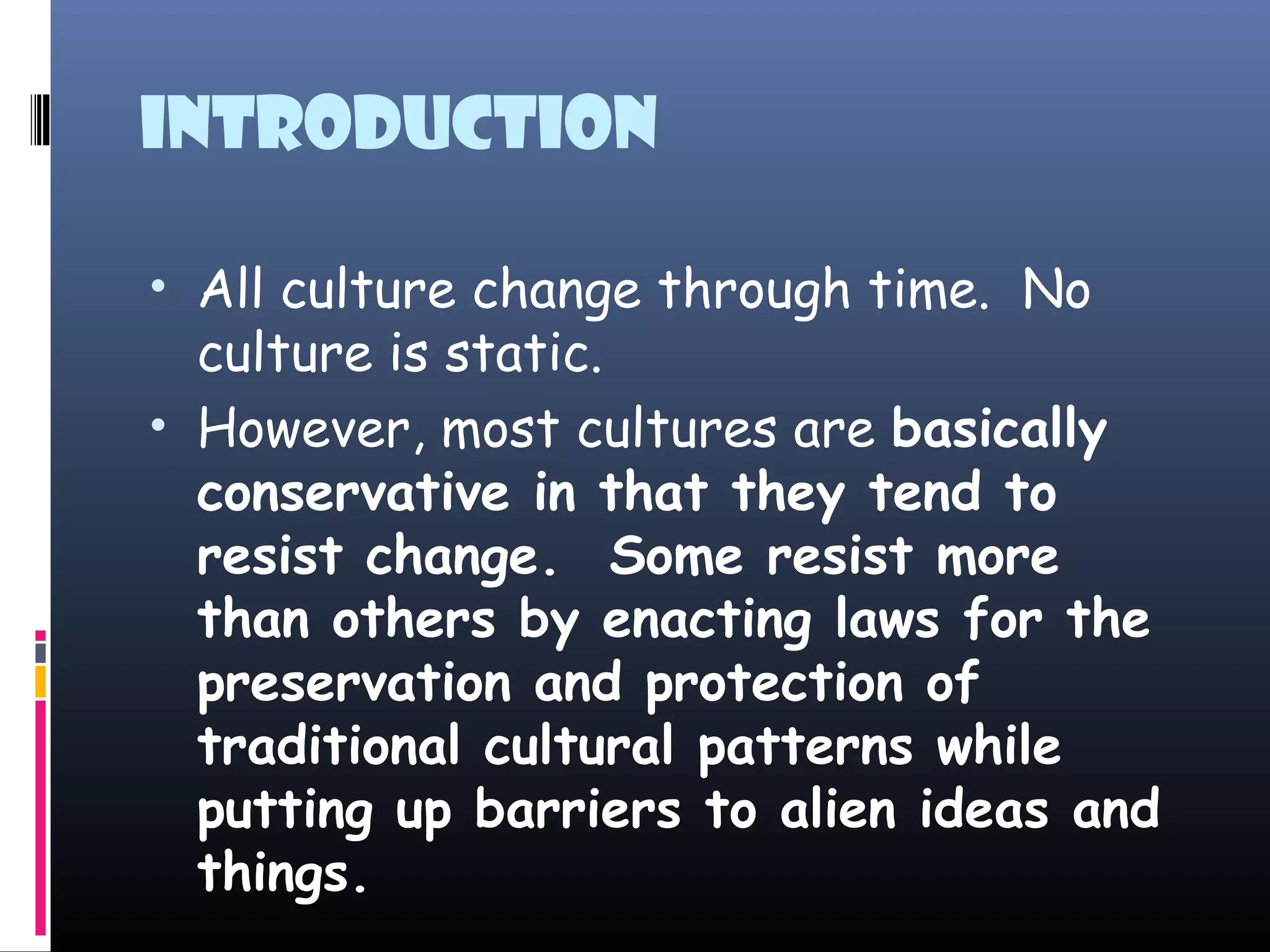 Cultural changes | PPT