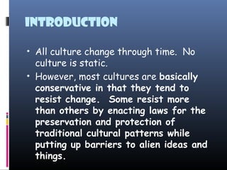 Cultural changes | PPT