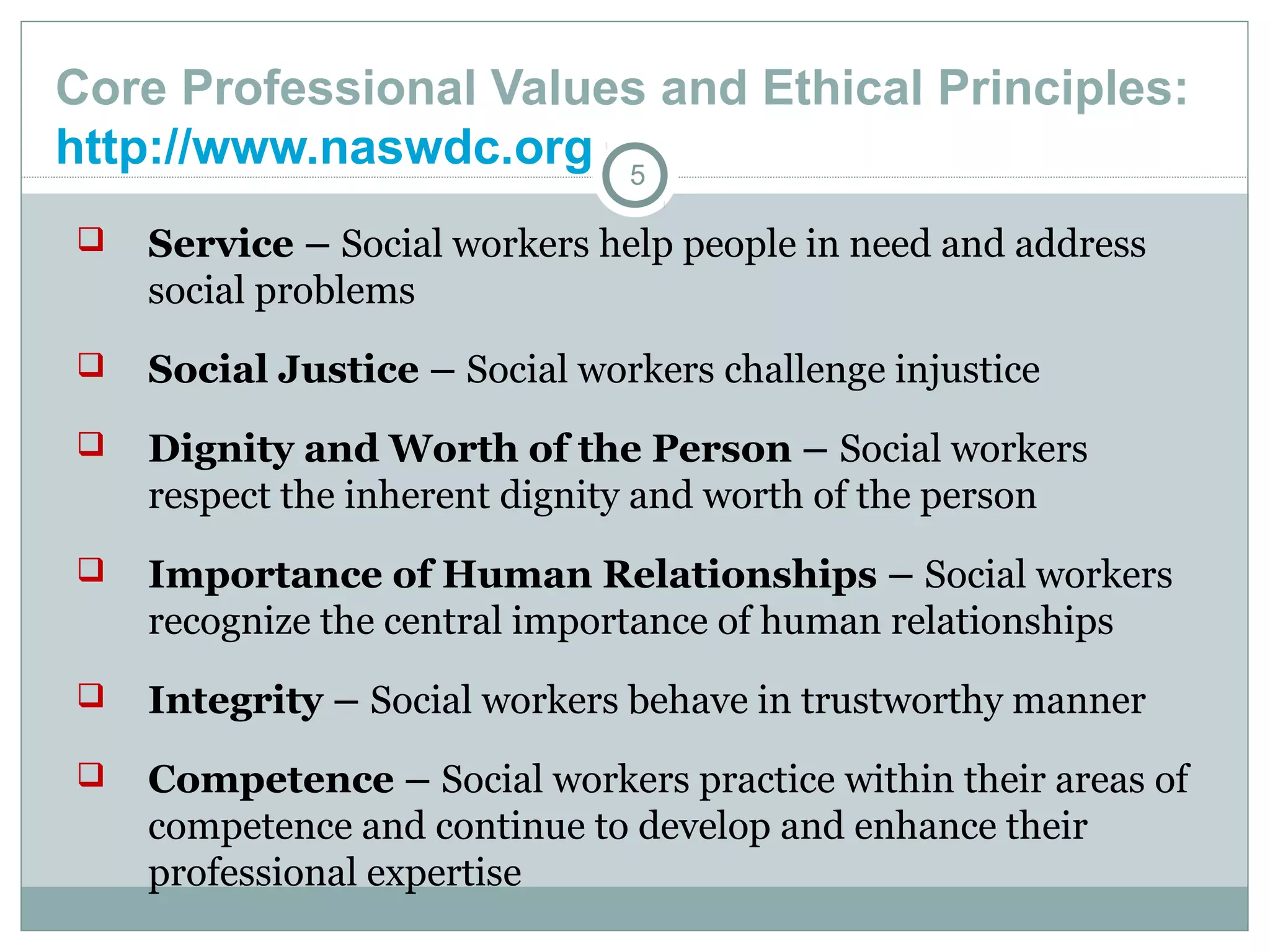 Introduction to Cultural competence in Social Work | PPT