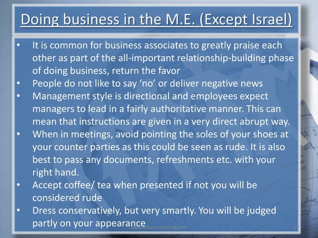 Cultural competence for doing business in The Middle East | PPTX | Islam | Religion & Spirituality