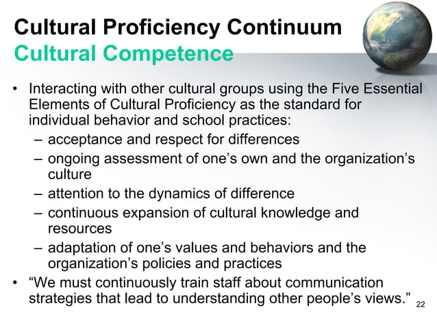 Cultural competence presentation | PDF