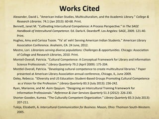 The Practicalities of Cultural Competence | PDF