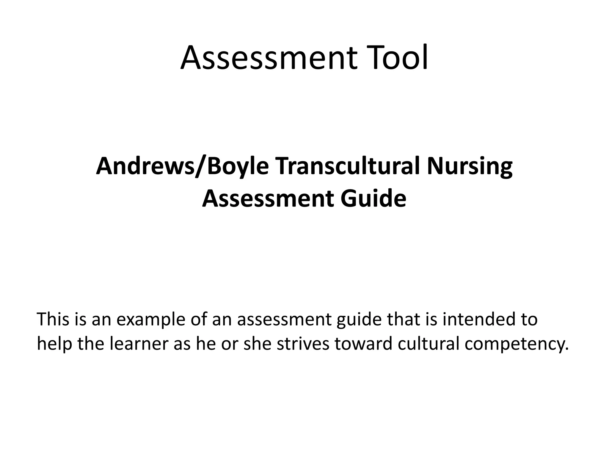 Cultural concerns in nursing | PPTX