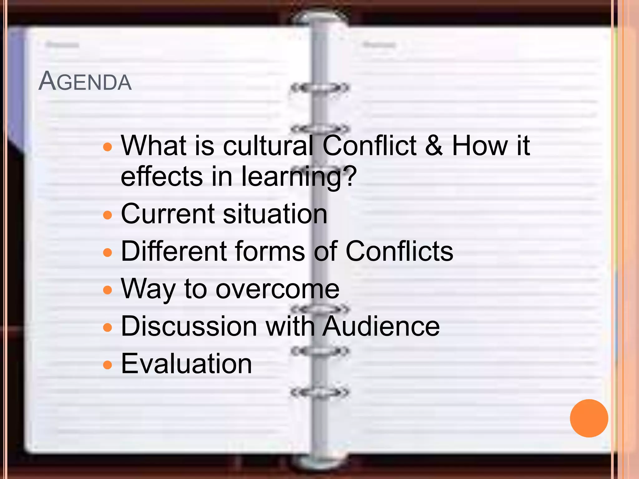 Cultural conflict | PPT