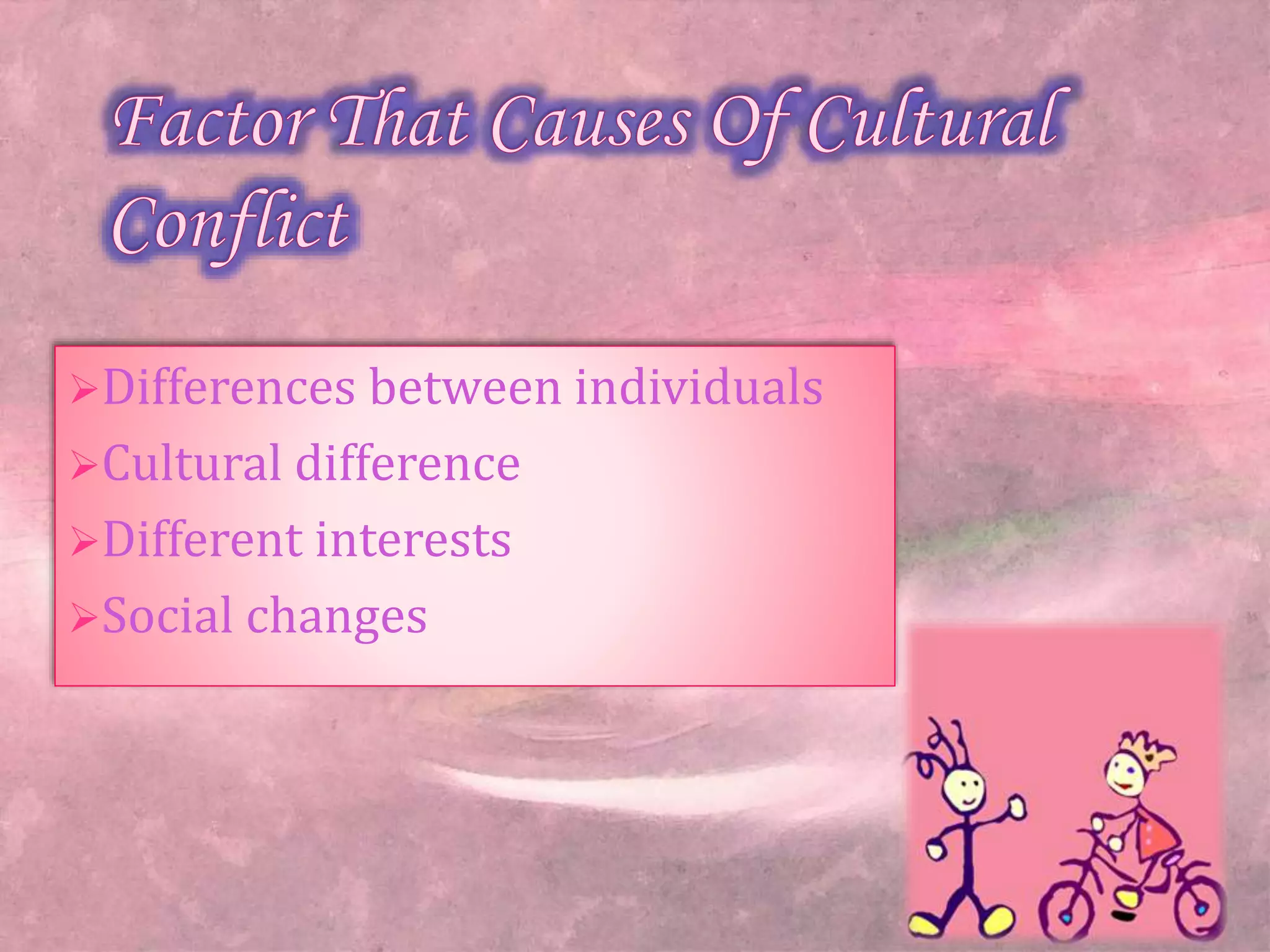 CULTURAL CONFLICT | PPTX